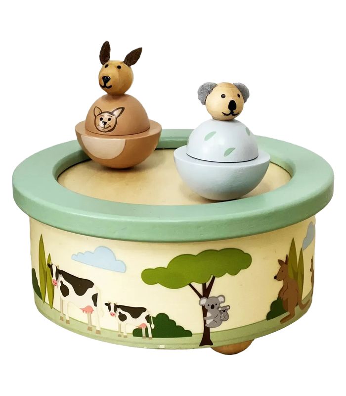 Wooden Kangaroo & Koala Music Box | Australian Melodic Adventure 🦘🐨 ...