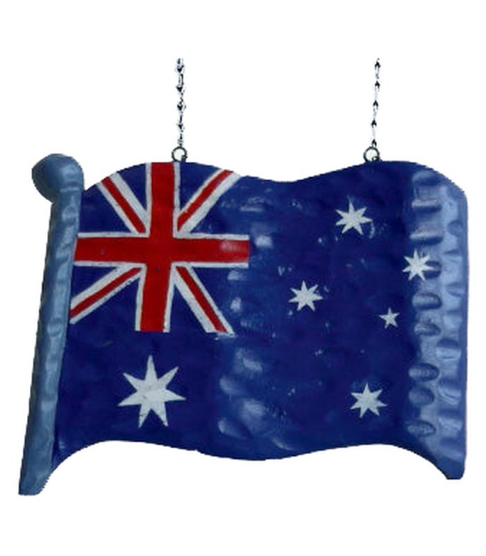 Add Aussie Charm to Your Space with our Australian Flag Hang Out Sign 🌟 ...