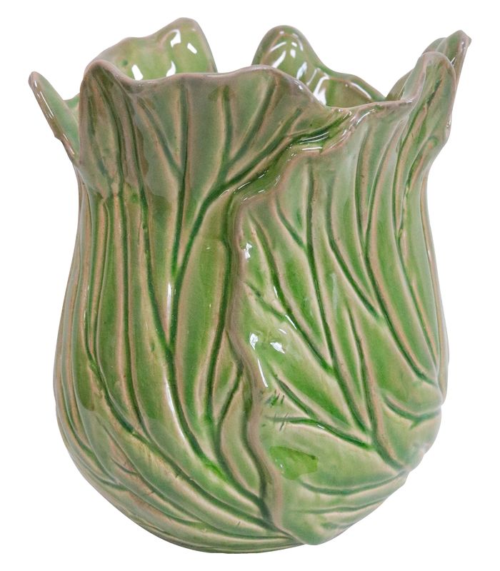 🌿 Green Cabbage Vase - Medium | Ceramic Home Decor Masterpiece 🌿 ...