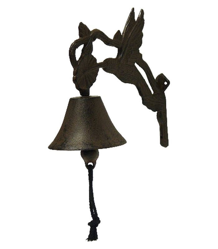 Cast Iron Hummingbird Doorbell - Chirpy Rustic Elegance 🐦 | Alley Cat ...