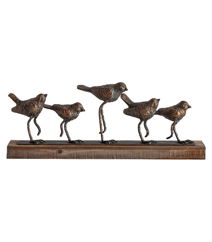 🌟 Charming Line of Birds Metal Table Decor | Elegant Cast Iron Birds! 🦢 ...