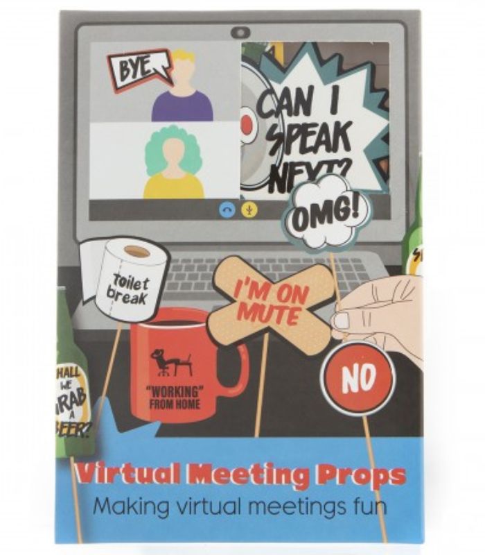 🎉 Spice up your virtual meetings with hilarious novelty props! 🎭😂👀 Add ...