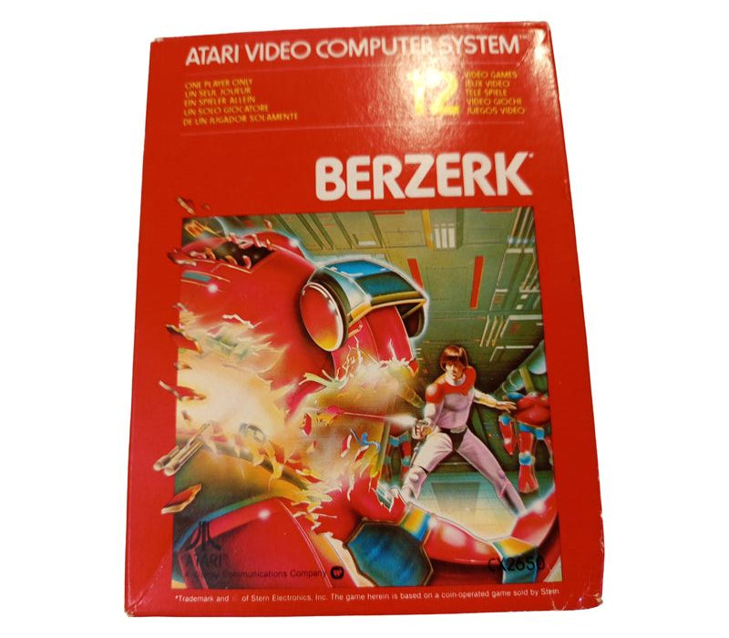 🕹️ Step Back in Time with Atari 2600 Berzerk Game Cartridge! 🔥 Buy Now ...