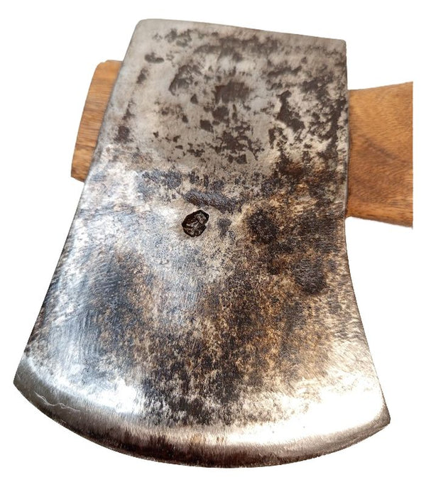 Vintage 4lb Cast Iron Axe Head With Handle | Alley Cat Trading