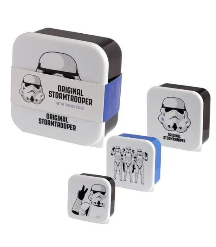 Star Wars Stormtrooper Lunch Boxes Set - BPA Free, Dishwasher Safe 🌟