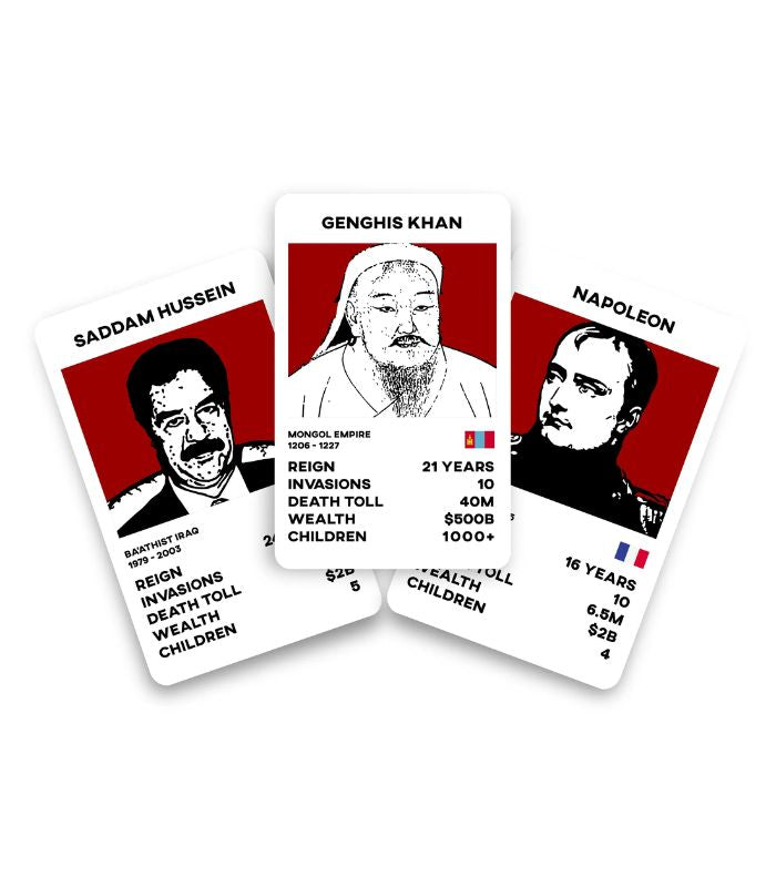 Experience hours of morbid fun with Dictator Trumps Card Game! 🎲 Play ...