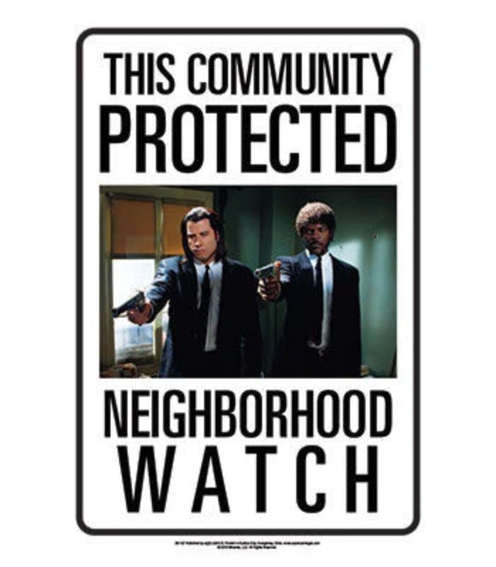 Add Movie Magic to Your Home 🎬 Pulp Fiction Tin Sign - 20.3 x 29.2 cm ...