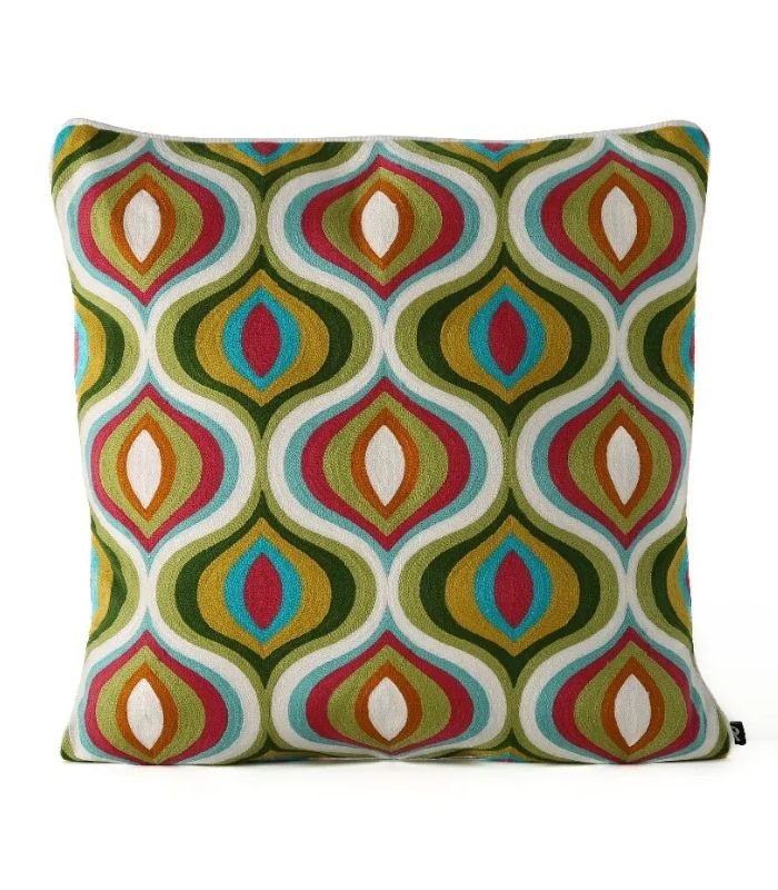 Pods Cushion Cover & Insert - Retro Luxe 50x50 | Vintage Style, Classy ...