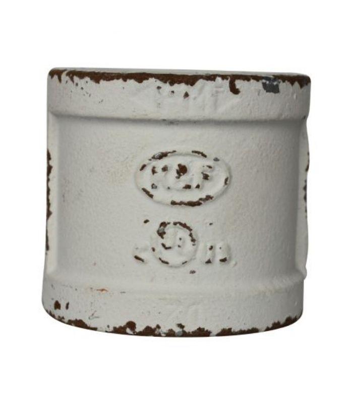 Industrial Pipe White Tea Light Holder - Adds Rustic Charm & Modern ...